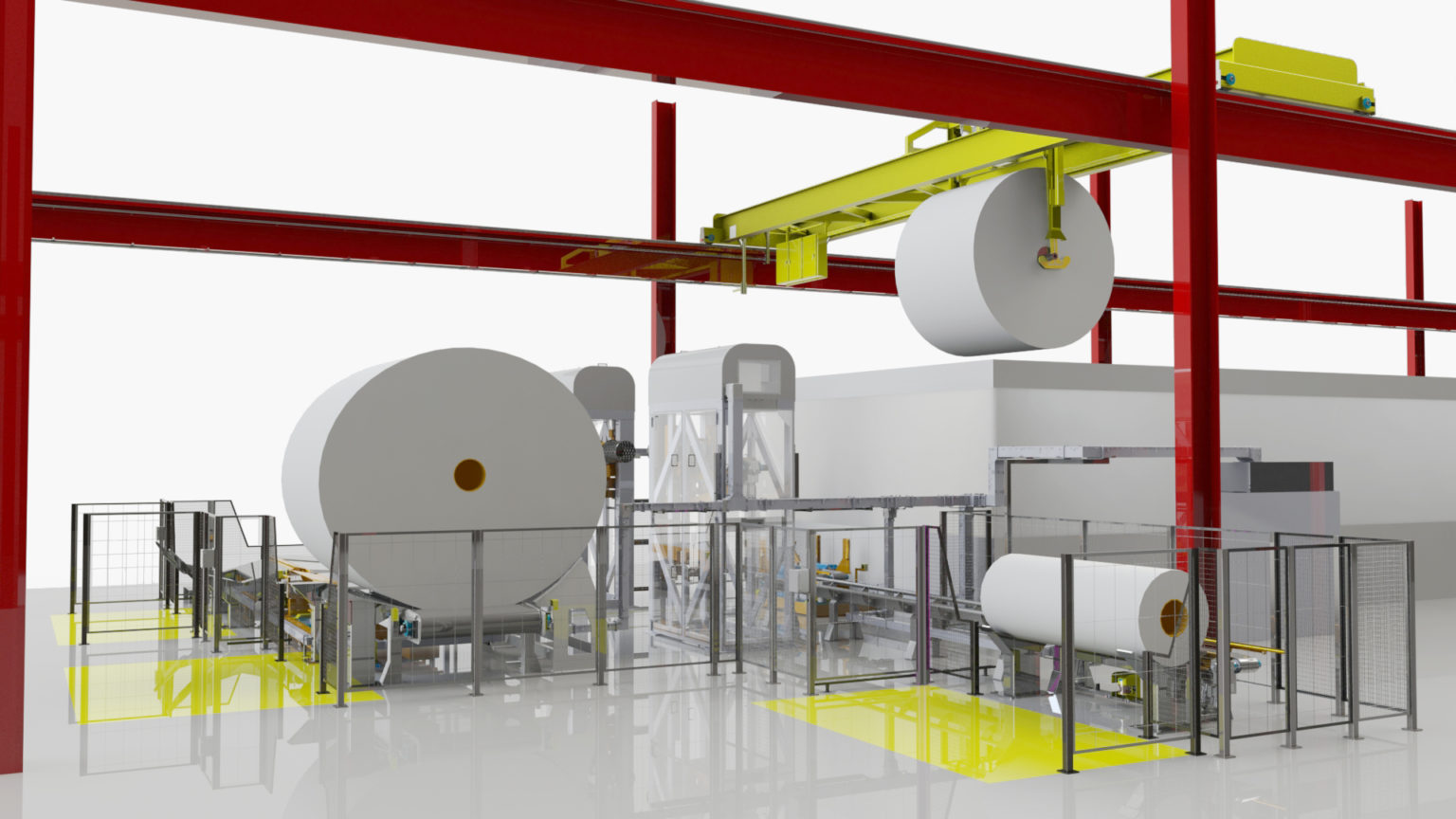 Dry End Roll Handling Systems - Automatic Handling Intl.