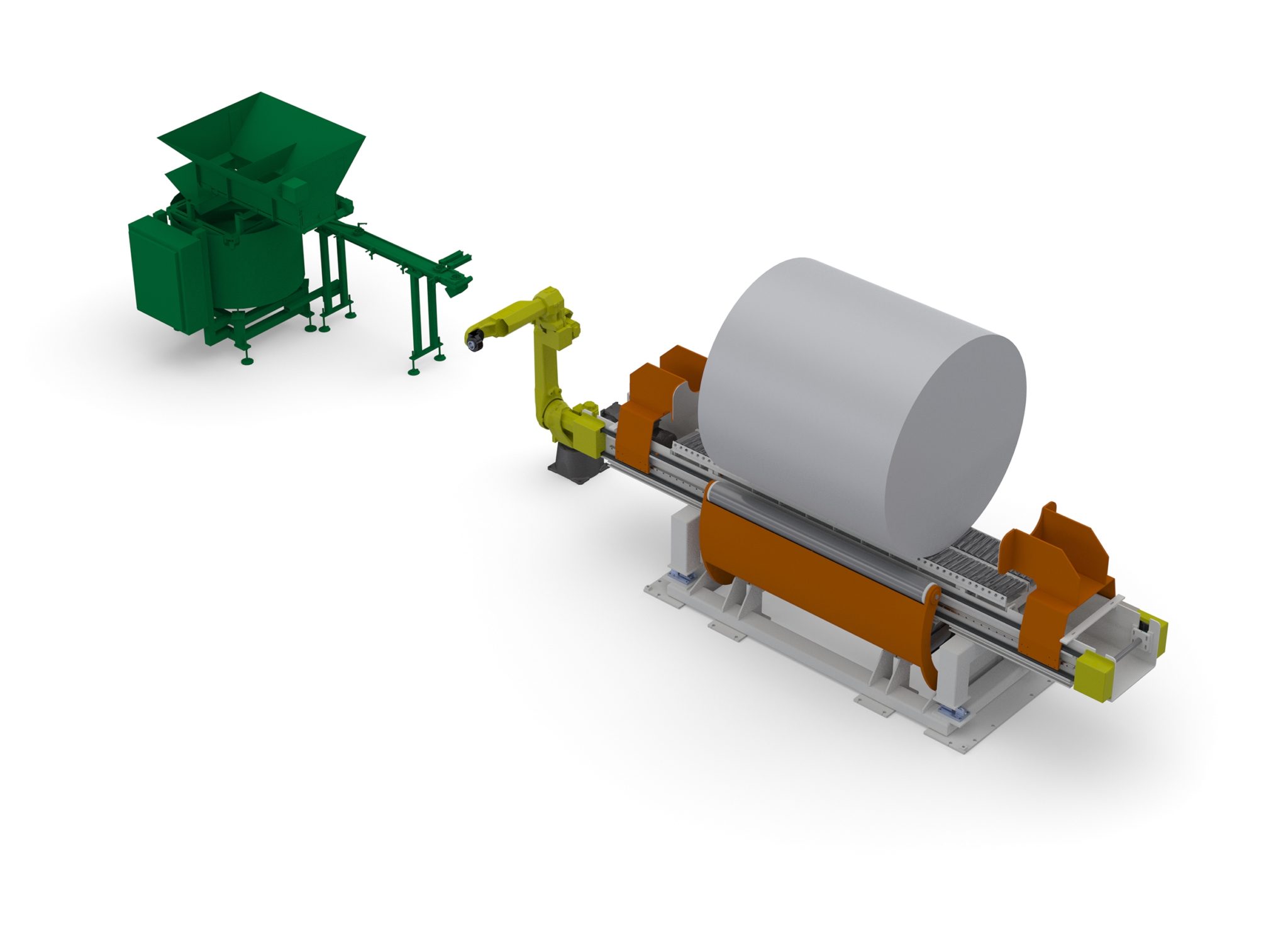 Core Cleaning and Broke Handling System - Automatic Handling Intl.